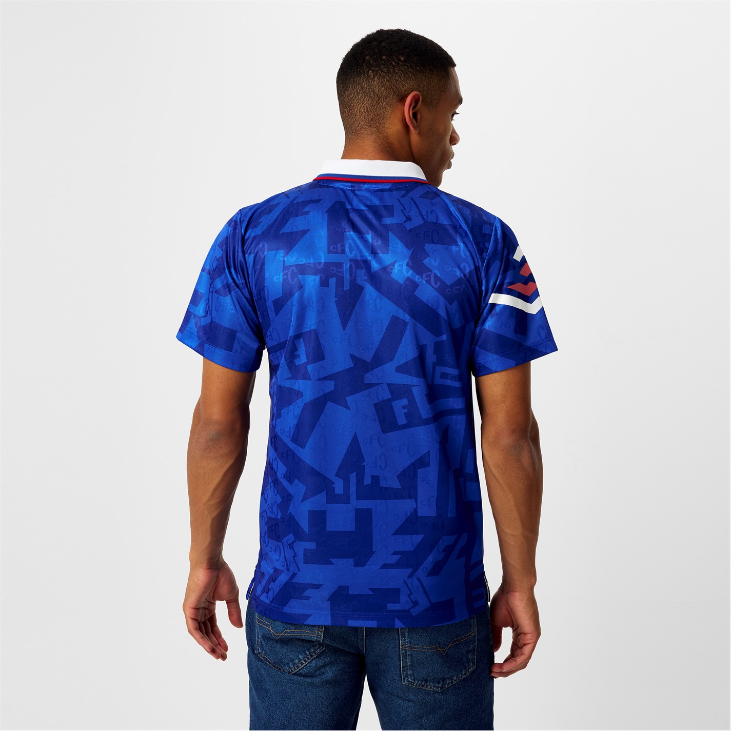 Score Draw Chelsea FC Home Shirt 1992 1993 | USC