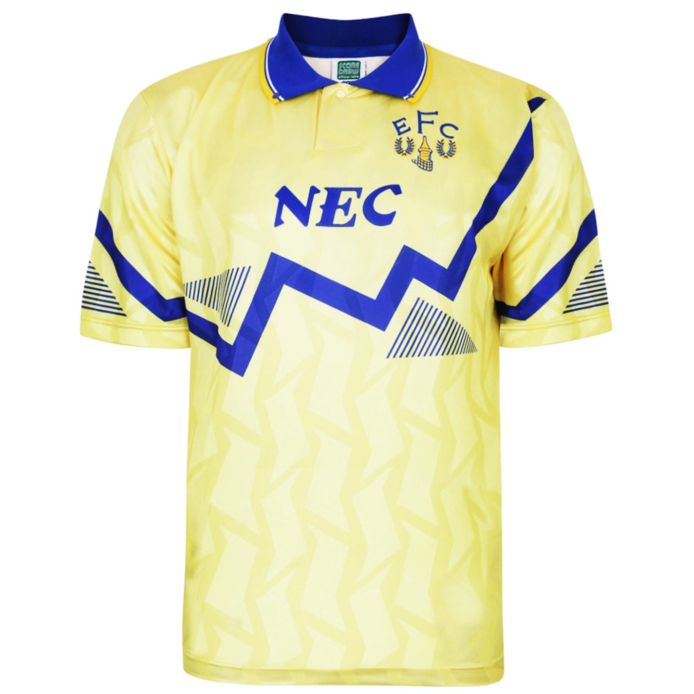 Score Draw Everton Retro Away Shirt 90 Adults | USC