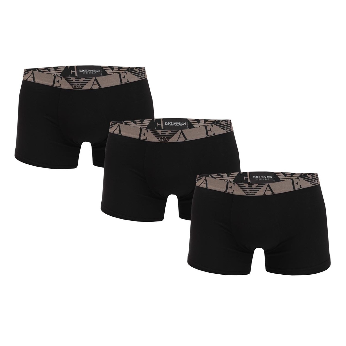Armani 3 Pack Monogram Logo Boxers | USC