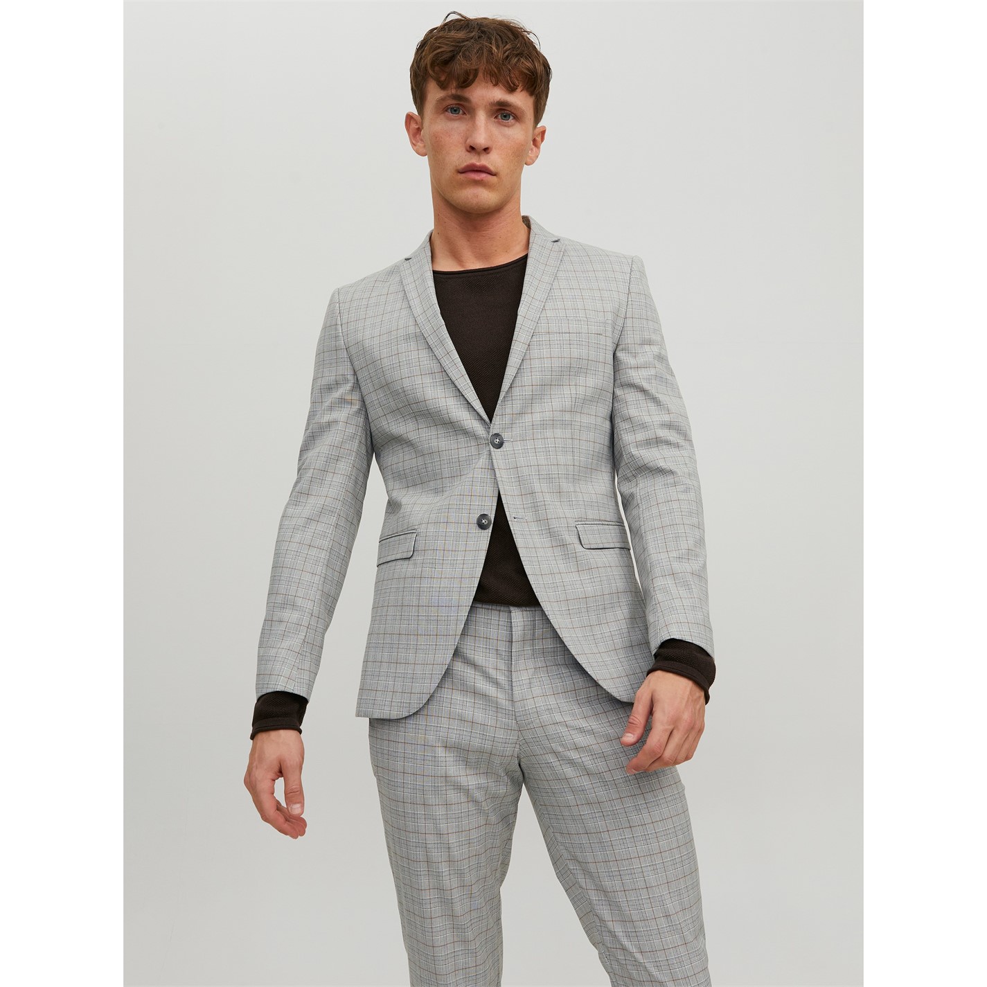 Jack and Jones Checkered Blazer | USC